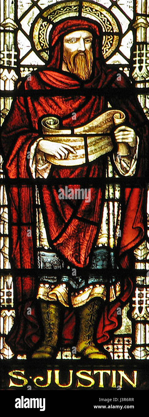 St justin martyr painting hi-res stock photography and images - Alamy