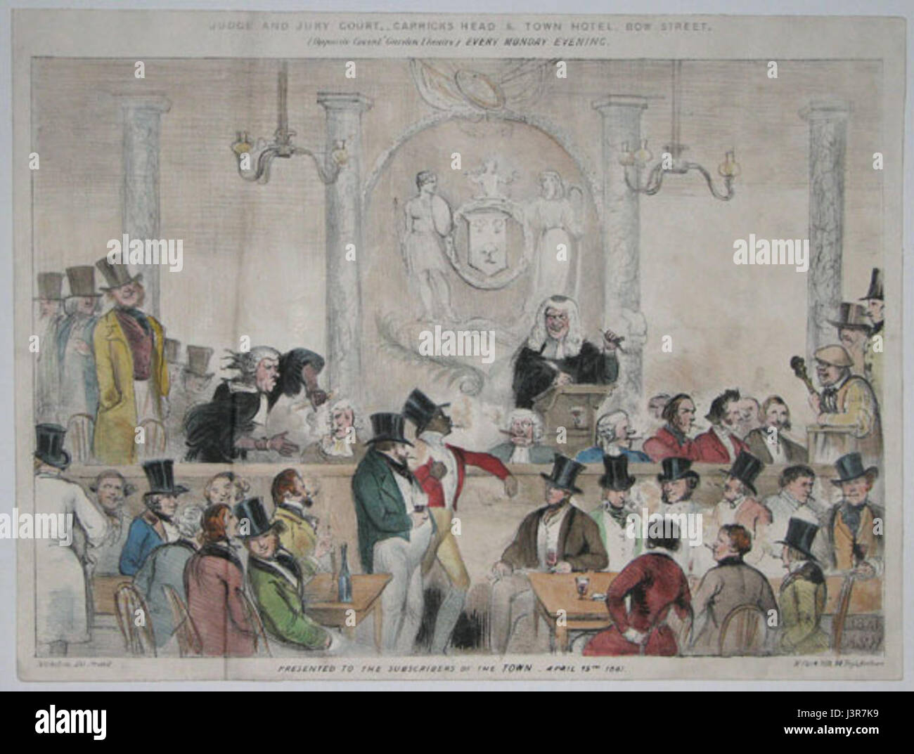 Judge and Jury Society Stock Photo - Alamy