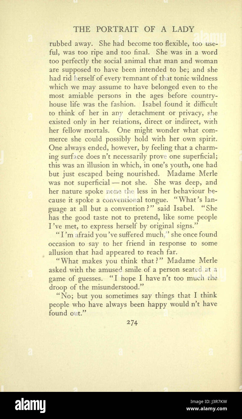 The first volume of Henry James' 'The Portrait of a Lady' offers a ...