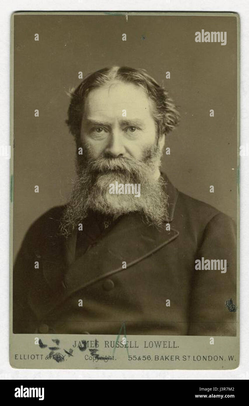 James Russell Lowell Stock Photos & James Russell Lowell Stock Images ...