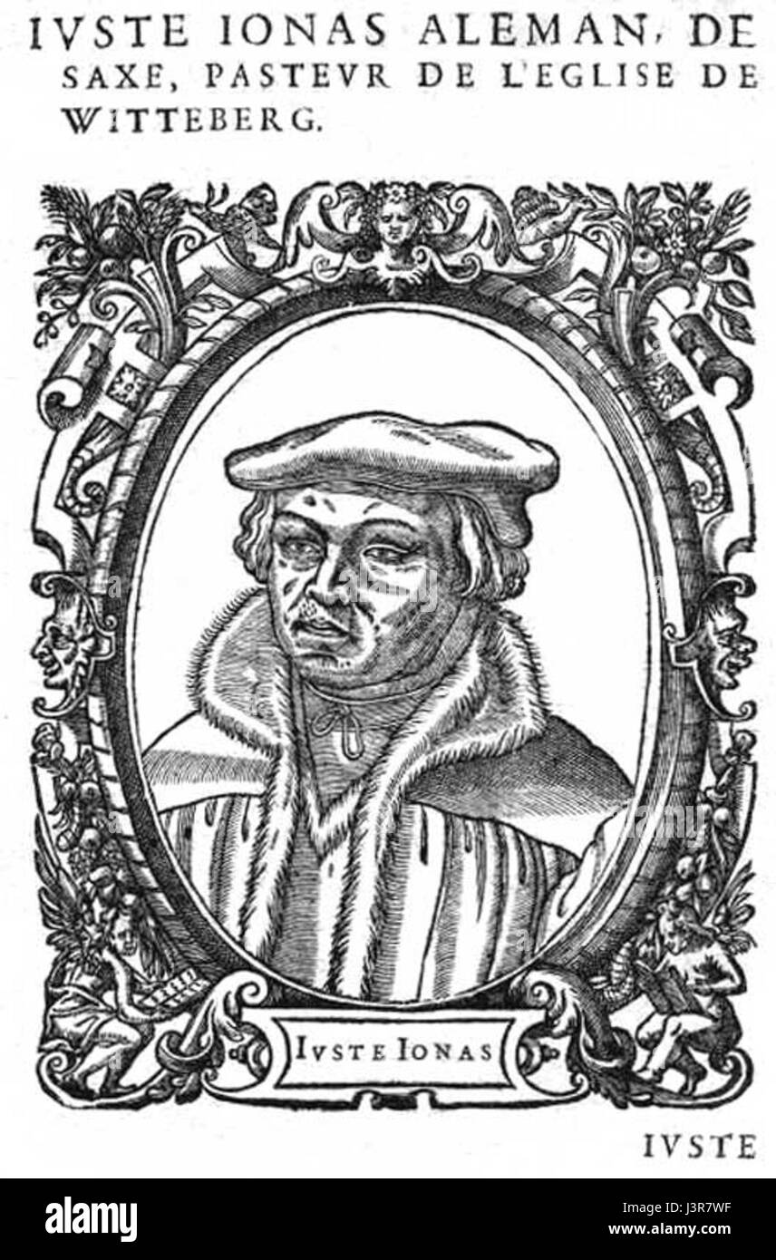 Justus Jonas, a historical figure, likely a scholar or theologian ...