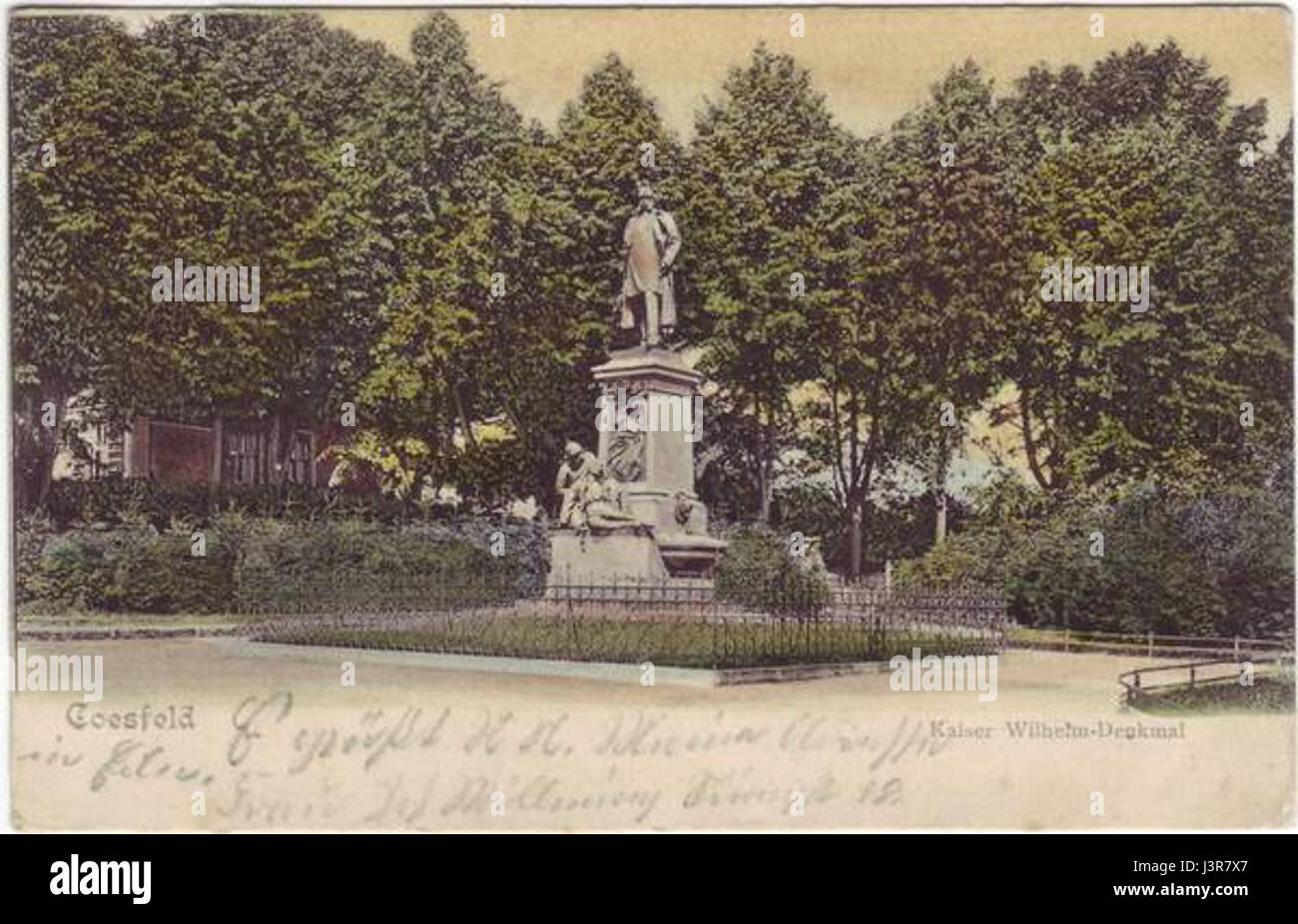The Kaiser Wilhelm Denkmal in Coesfeld is a monument dedicated to ...