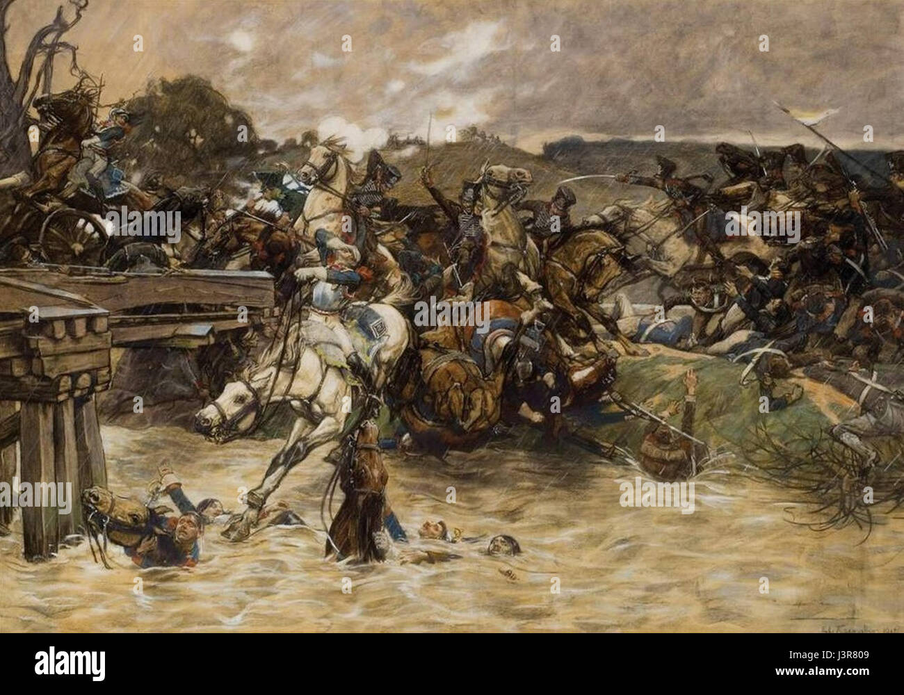 The Battle of Katzbach (1813), part of the Napoleonic Wars, took place ...