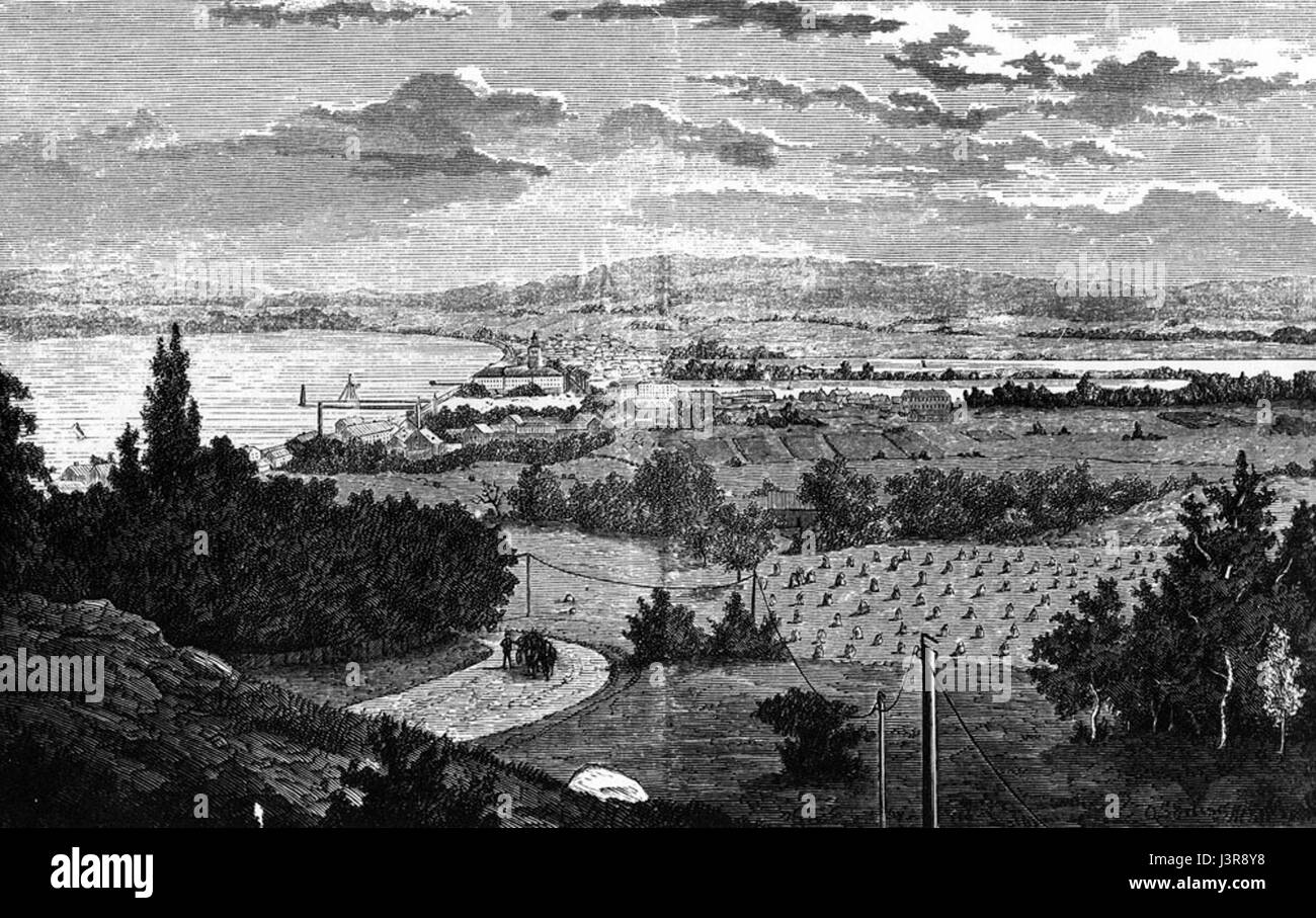 Jonkoping in 1873 refers to the historical significance of the Swedish ...