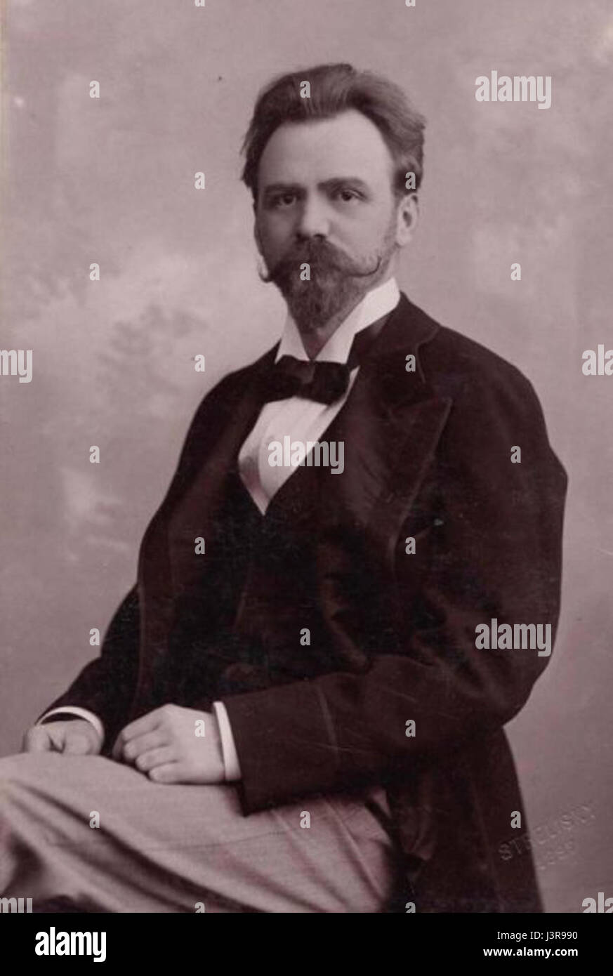 Jeno Hubay 1897 Stock Photo - Alamy