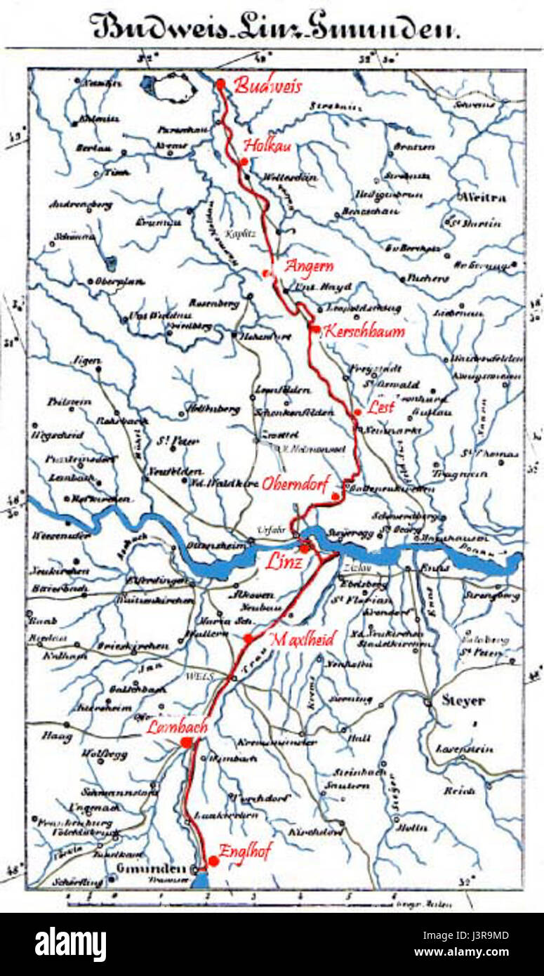 Linz karte hi-res stock photography and images - Alamy