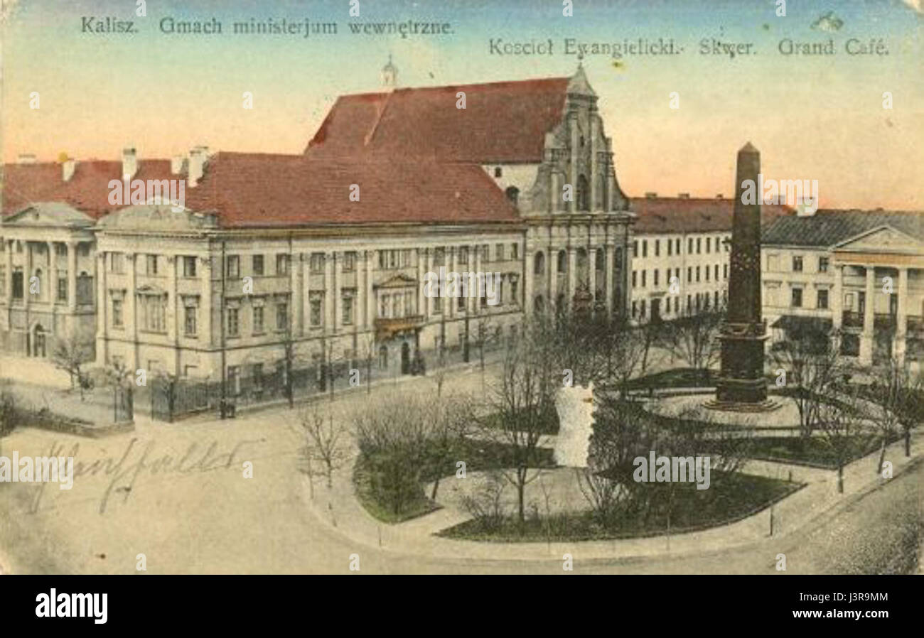 Kalisz map hi-res stock photography and images - Alamy