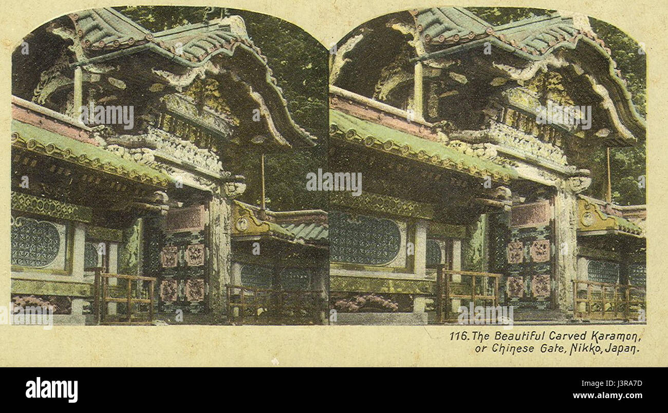 Karamon gate nikko toshogu hi-res stock photography and images - Alamy