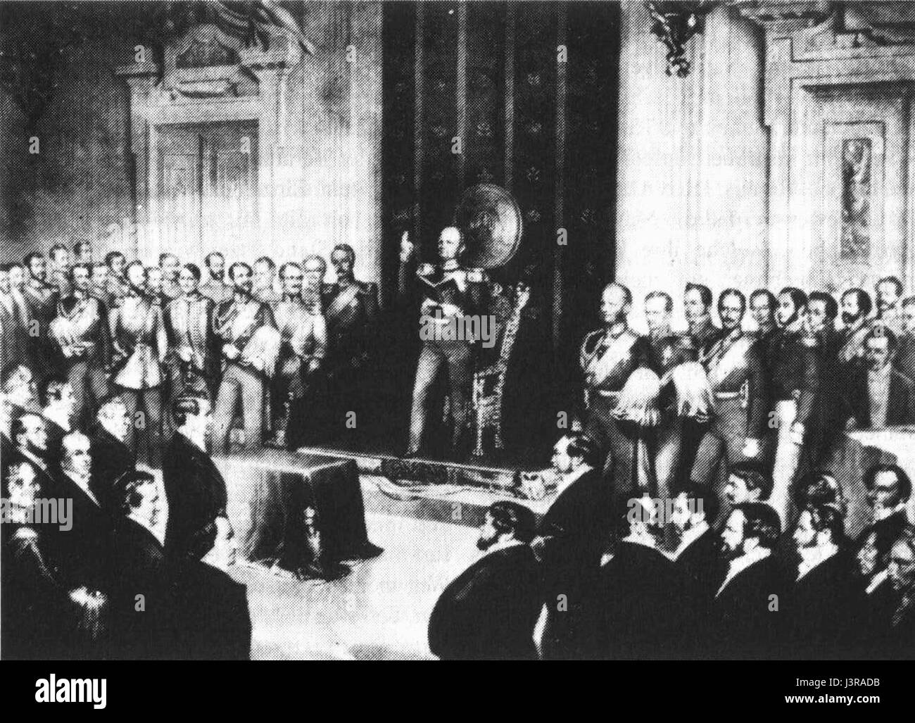 The Kaiserdeputation in Berlin, 1849, refers to the assembly of ...