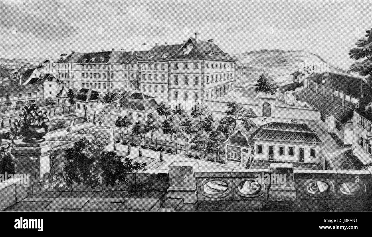 Inselspital, located in Bern, Switzerland, is a historic hospital ...