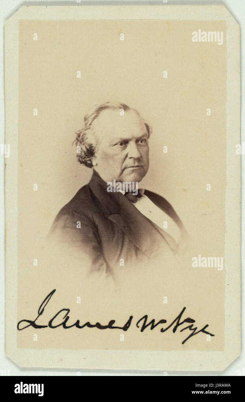 James W. Nye was a notable political figure in the United States during ...