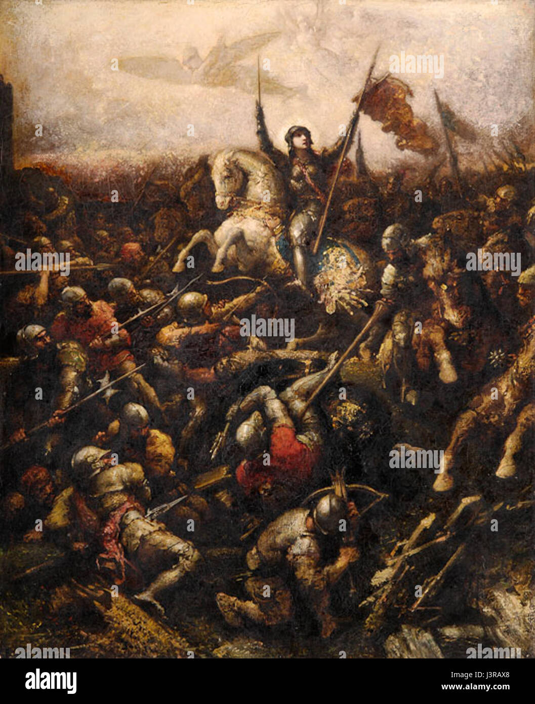Jeanne d'Arc, or Joan of Arc, was a French heroine and martyr who ...