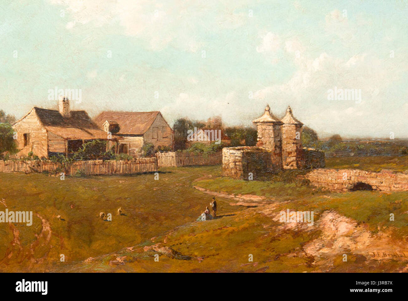 John Bunyan Bristol, Gate, St. Augustine, Florida Stock Photo - Alamy