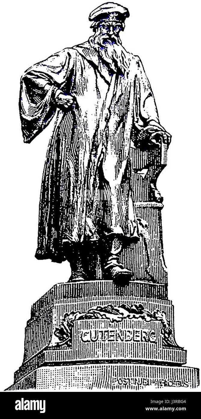 Johannes gutenberg printing press hi-res stock photography and images ...