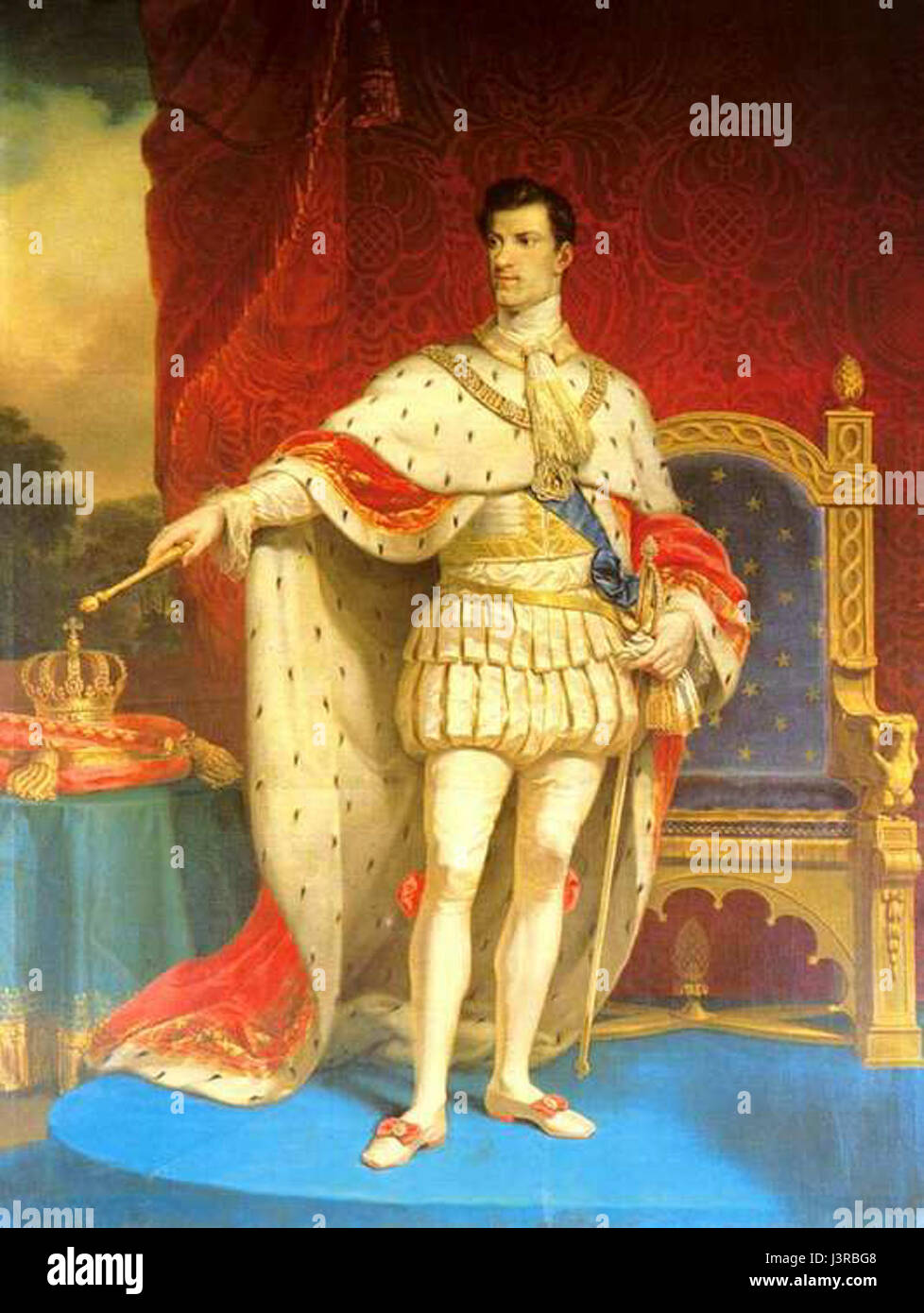 King Carlo Alberto of Sardinia (1798-1849) was a monarch known for his ...
