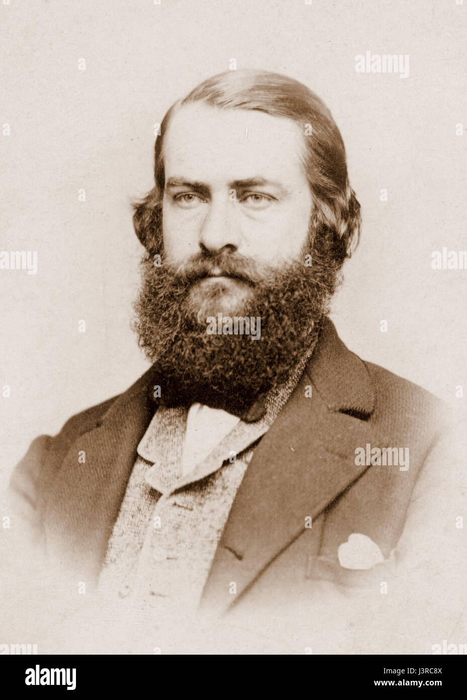 This portrait of Joseph Leidy, created by Gilbert Studios around 1870 ...