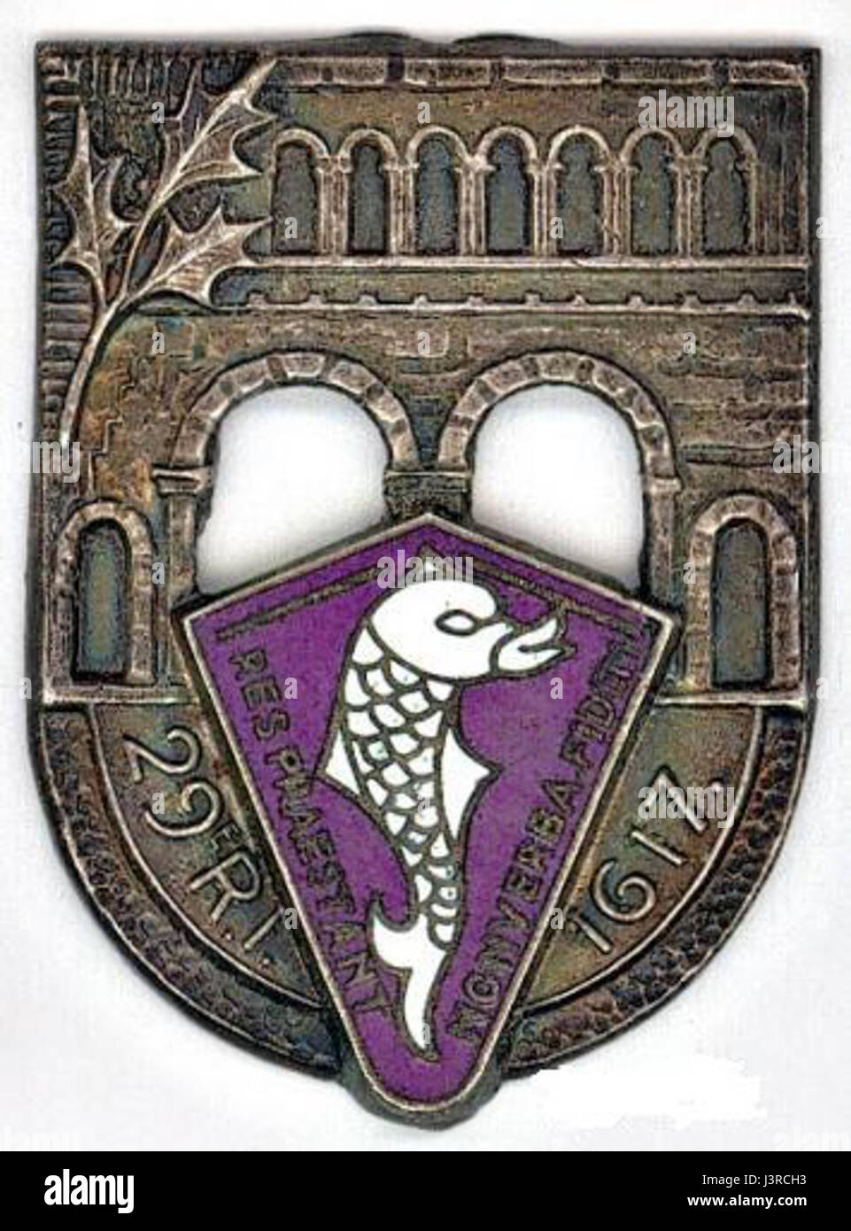 A historical reference to the 29th Infantry Regiment (INFANTERIE 29e R ...