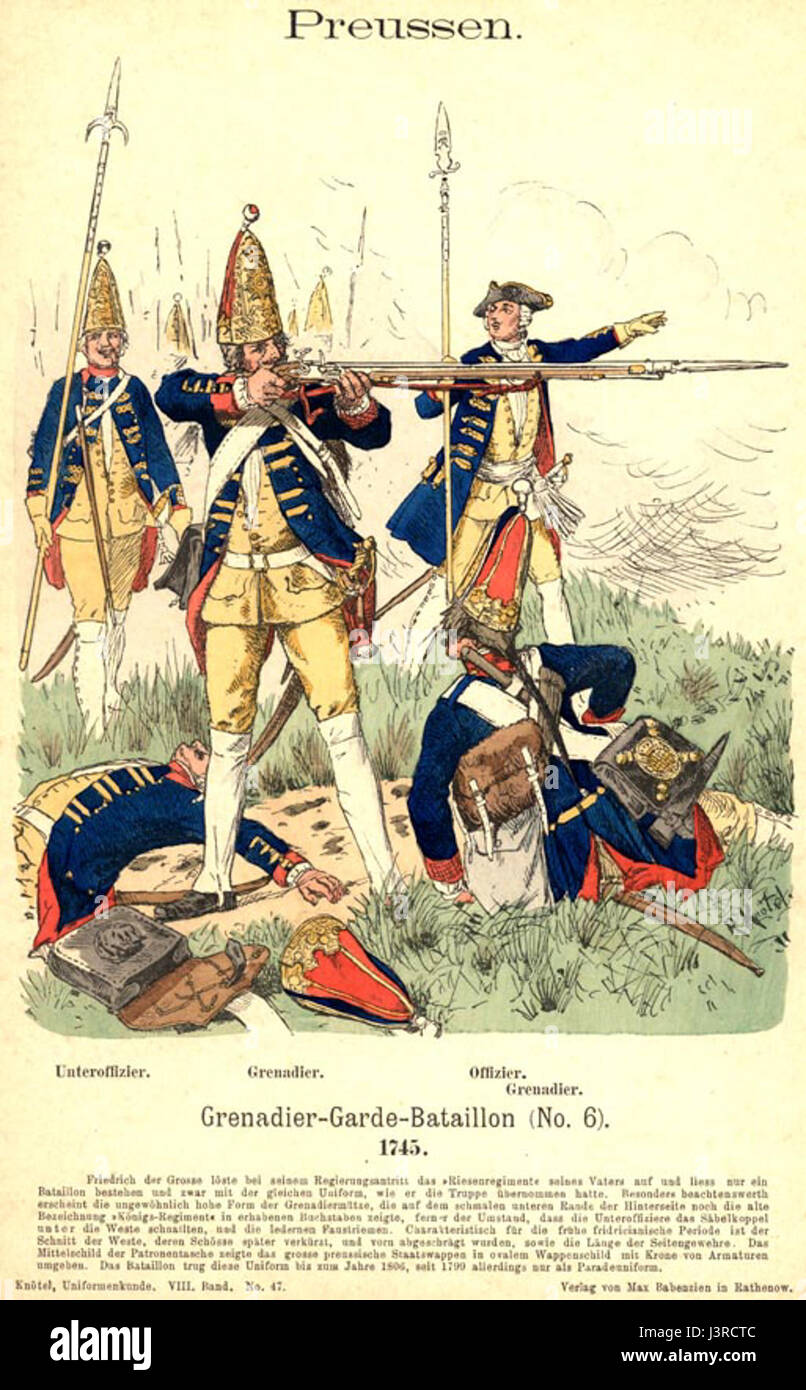 Inf Reg. Nr. 6 refers to a regiment in the Prussian army, known for its ...