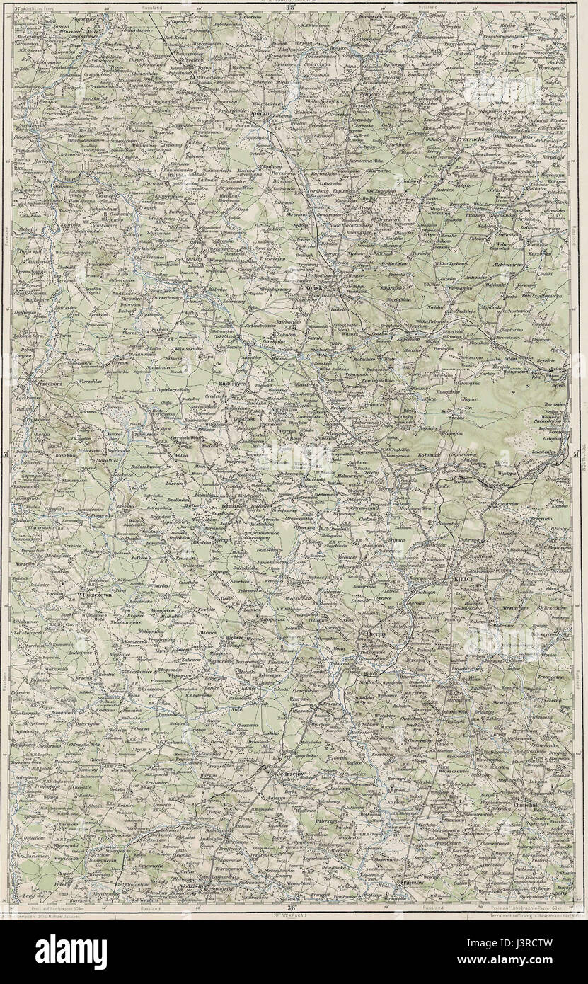 Map of kielce hi-res stock photography and images - Alamy