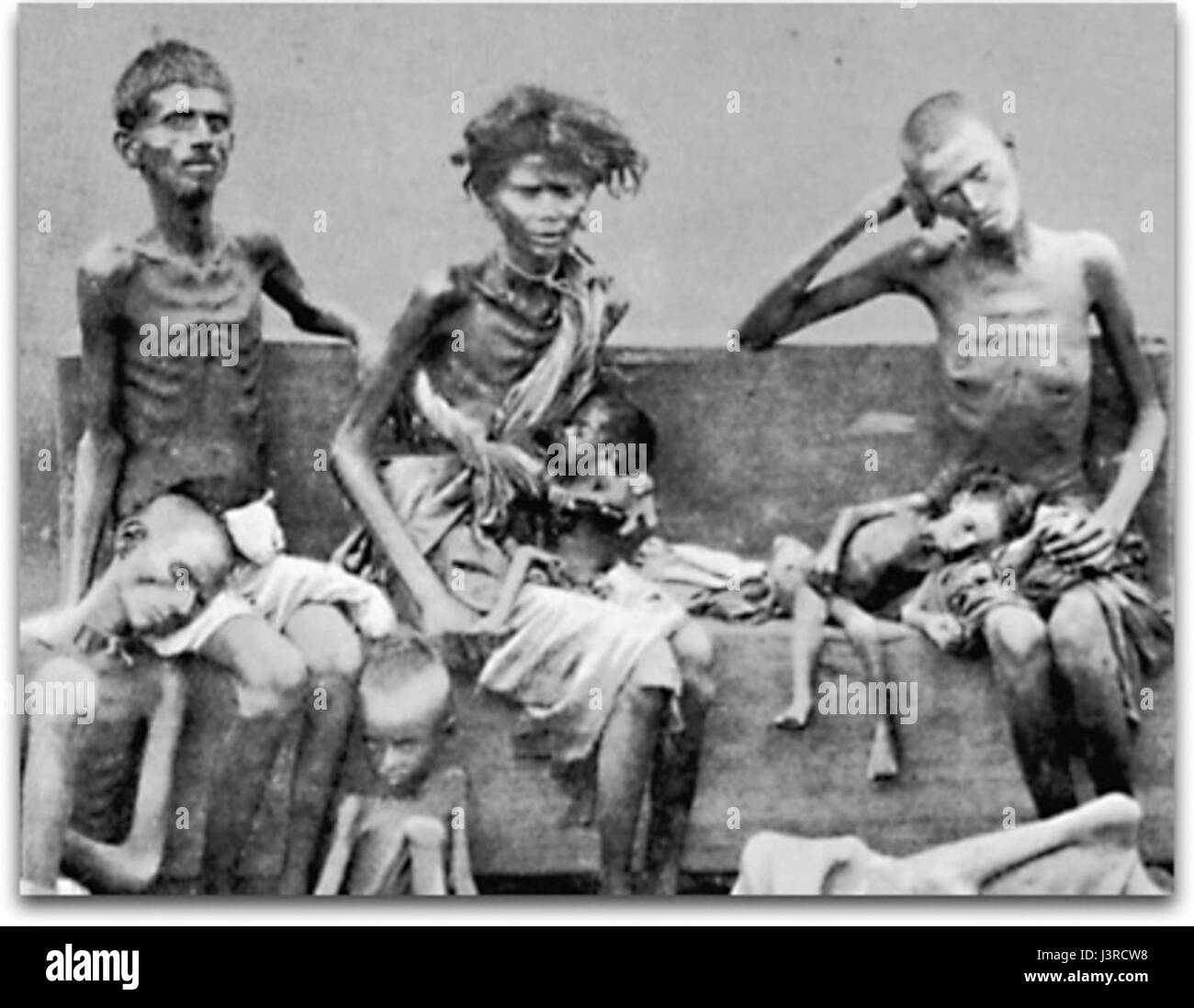 India famine hi-res stock photography and images - Alamy