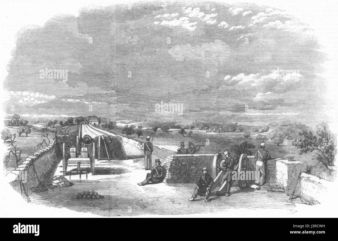 ILN 1857 refers to the Illustrated London News from the year 1857, a ...