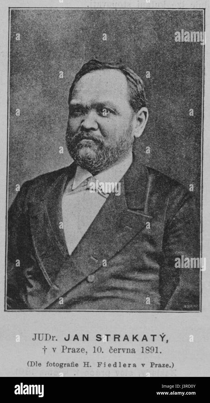 This portrait of Jan Strakaty from 1891, captured by Fiedler, reflects ...