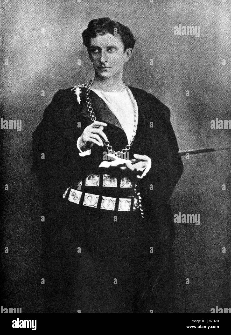 This image or record features Johnston Forbes-Robertson, a renowned ...