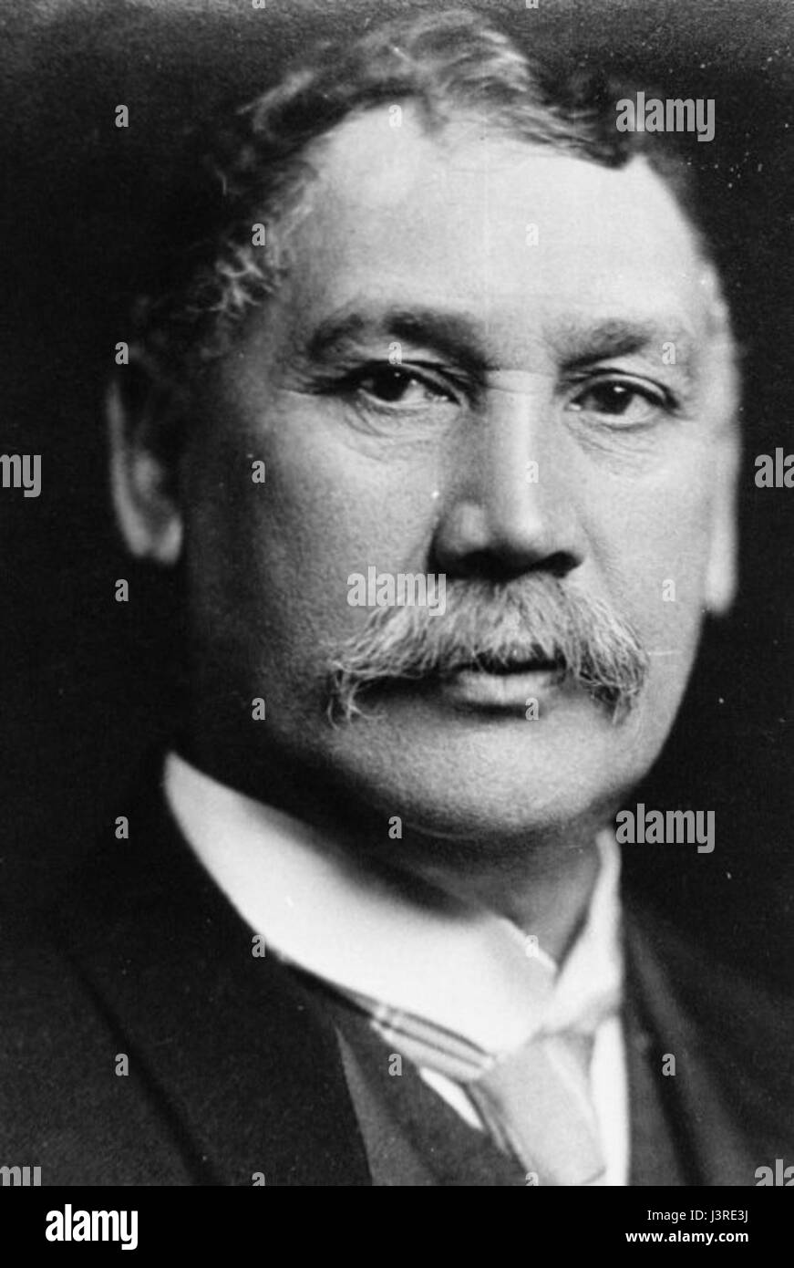 This portrait, titled 'James Carroll 1914,' features an early 20th ...