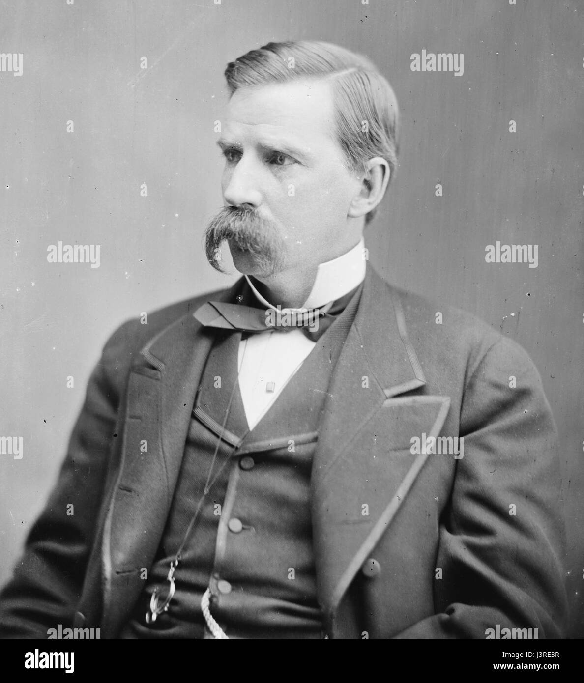 The black-and-white portrait of James Donald Cameron, taken by Brady ...