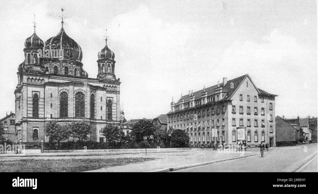 The synagogue in Kaiserslautern was a significant religious and ...