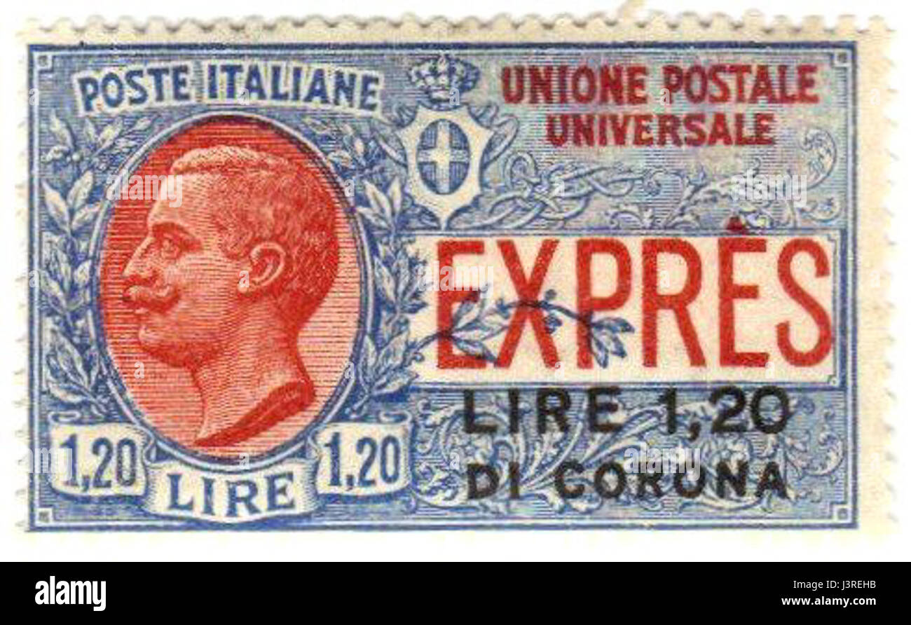 Italian stamp hi-res stock photography and images - Alamy