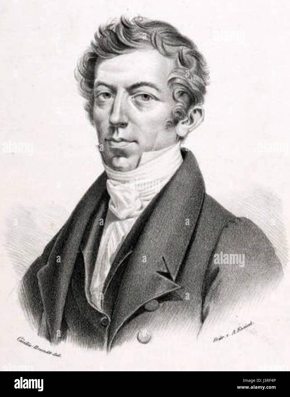 Johann Peter Pixis by August Kneisel Stock Photo - Alamy