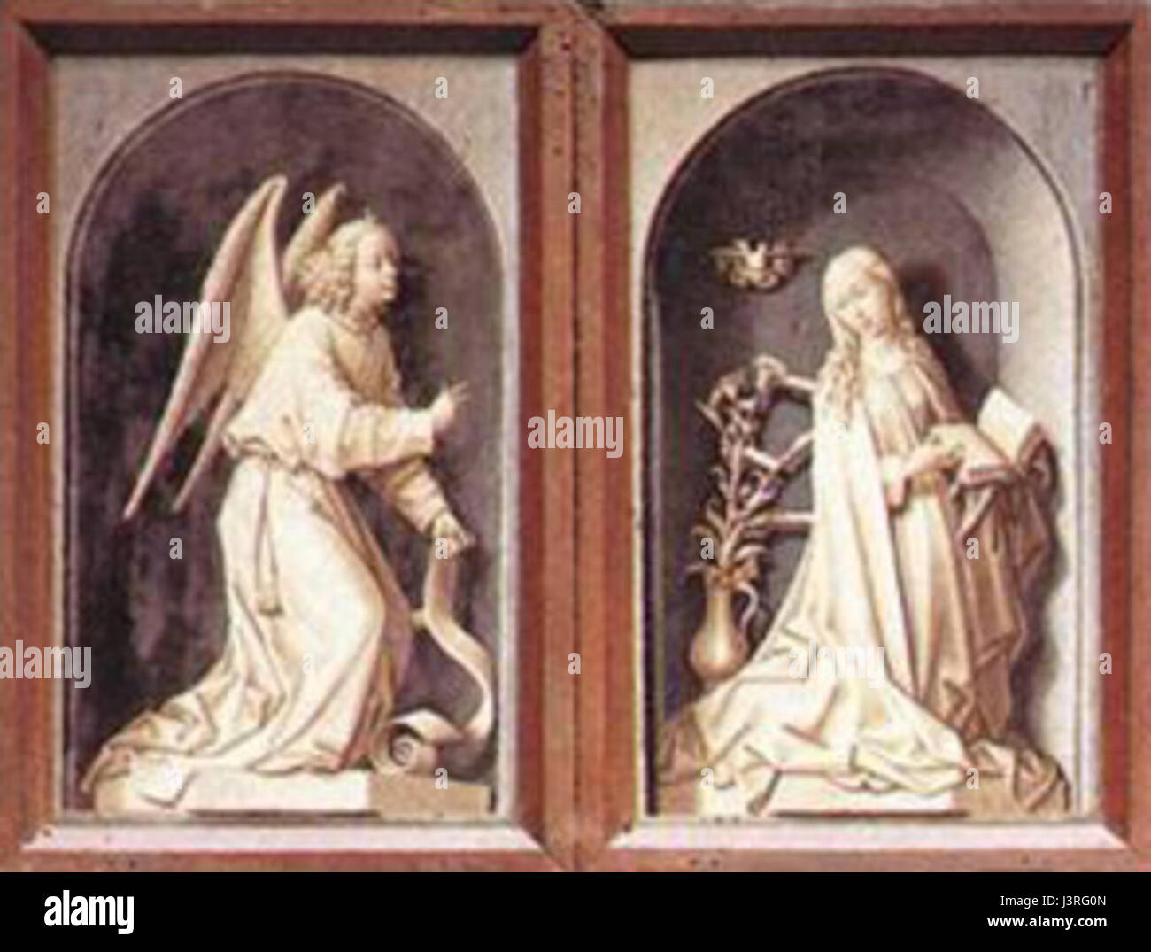 Judgement angel maria Stock Photo - Alamy