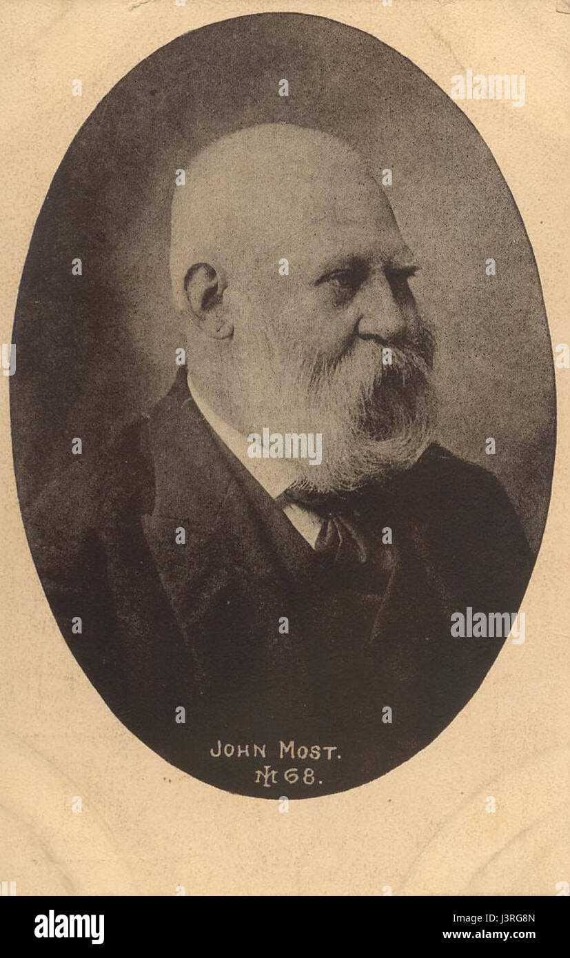 Johann Most 2 Stock Photo - Alamy