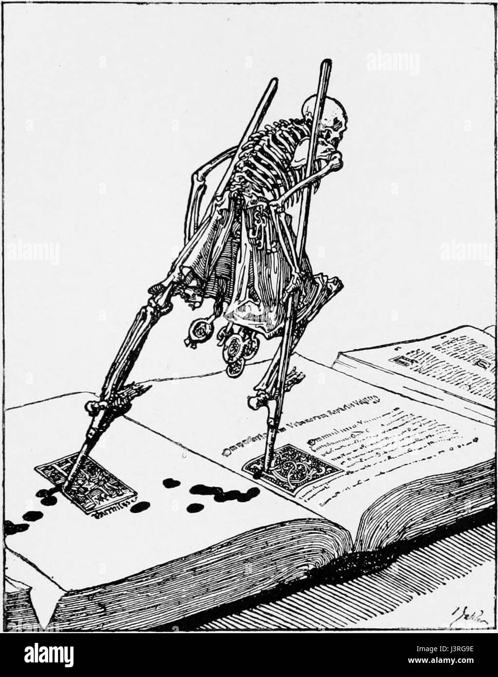 Joseph Sattler La Danse de la Mort Stock Photo - Alamy