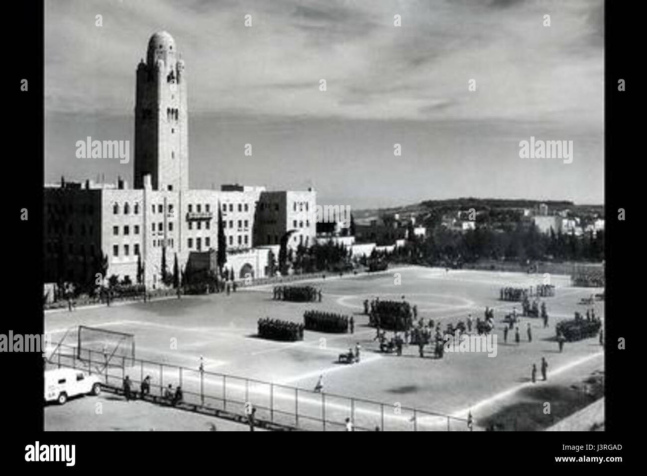 Jerusalem International YMCA Stadium 1958 Stock Photo - Alamy