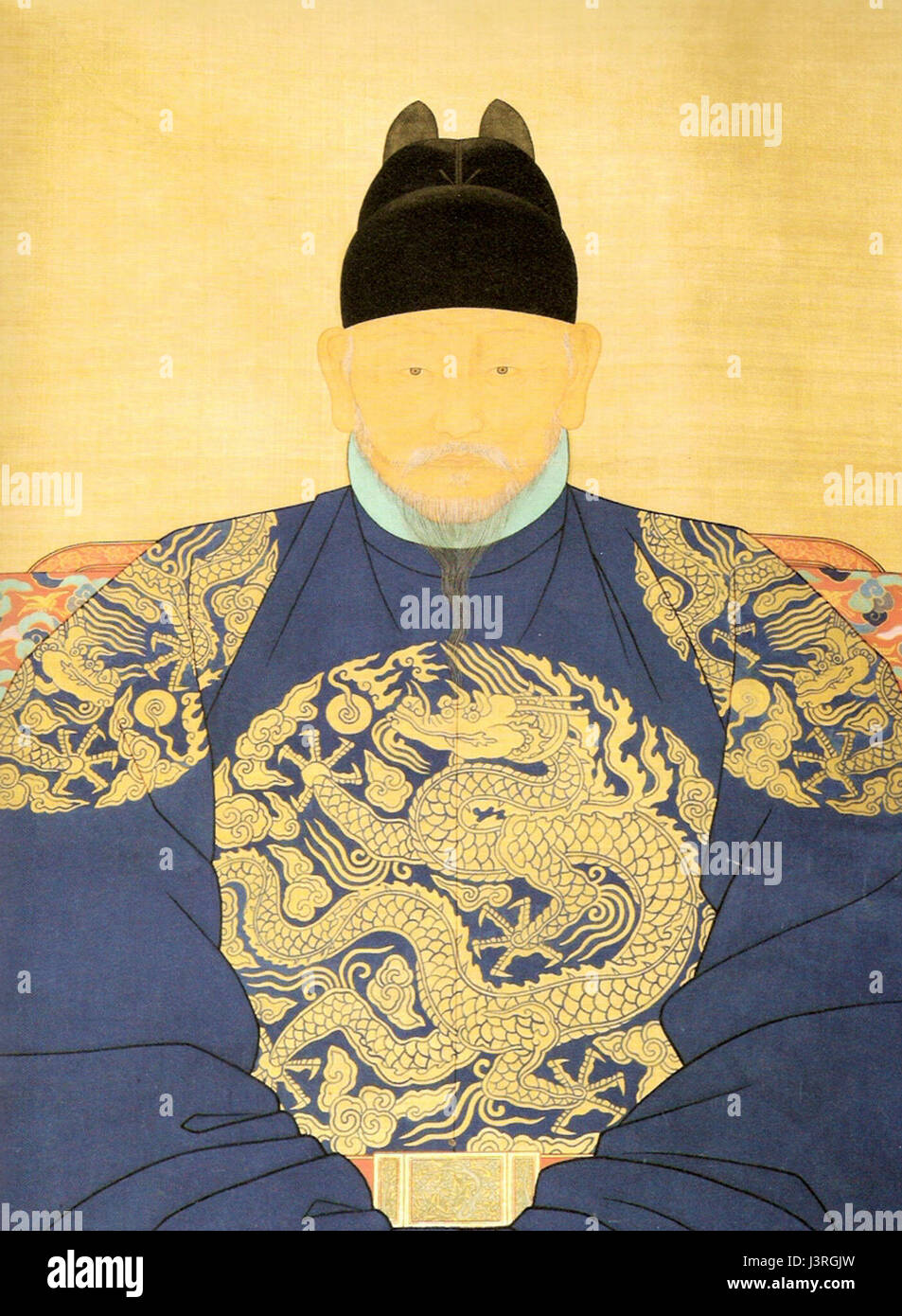King Taejo Yi 01 Stock Photo - Alamy