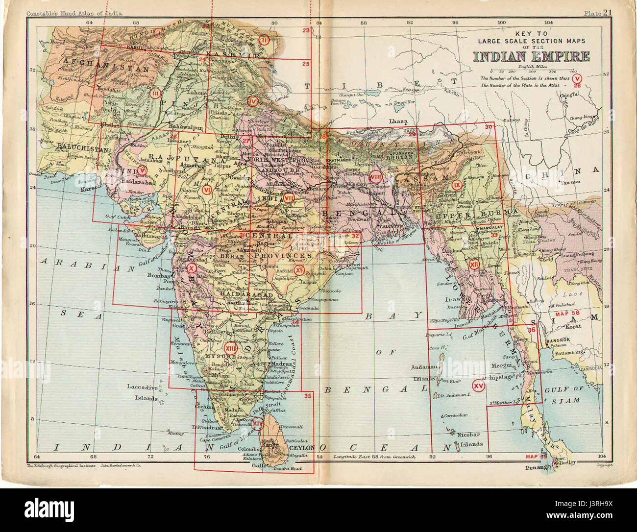 Indian maps hi-res stock photography and images - Alamy