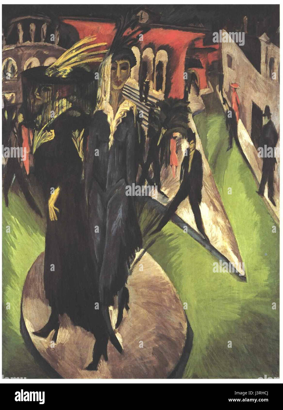 'Kirchner Postdamerplatz 001' refers to an artwork by German ...