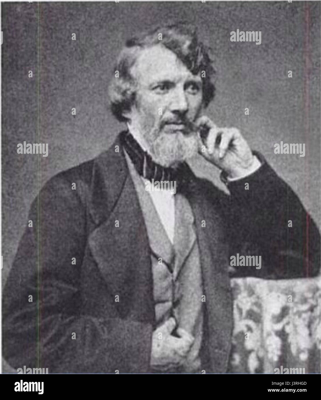 This portrait of John Carlin from around 1845 highlights the distinct ...