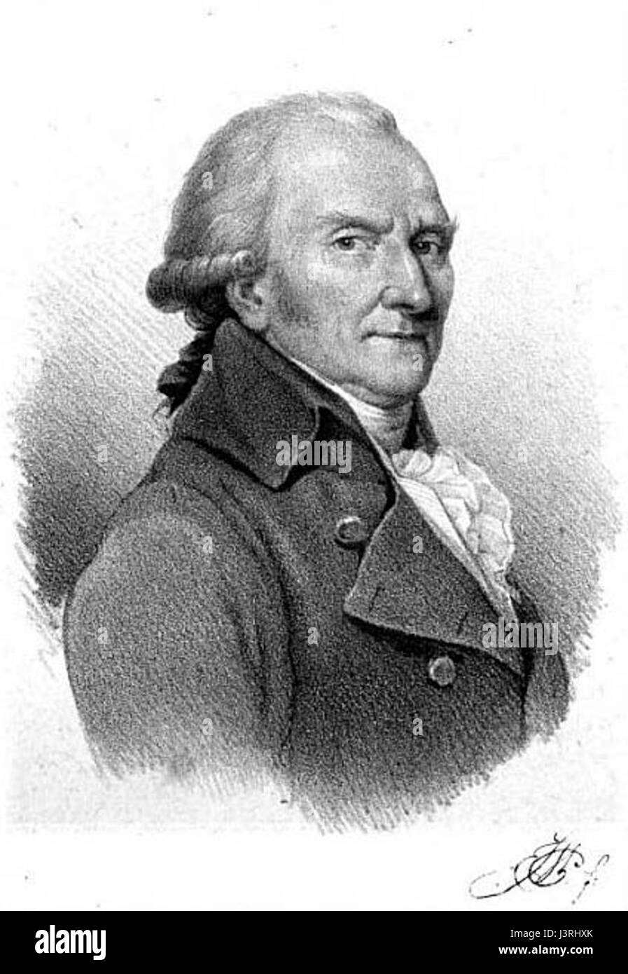 Jan Bogumil Plersch (portrait Stock Photo - Alamy