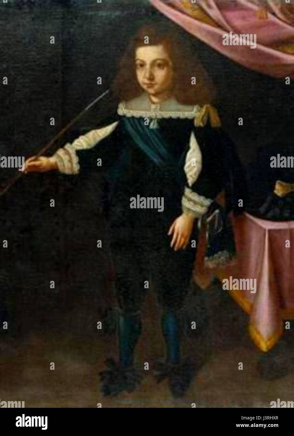 Infante D. Afonso VI retrato Stock Photo - Alamy