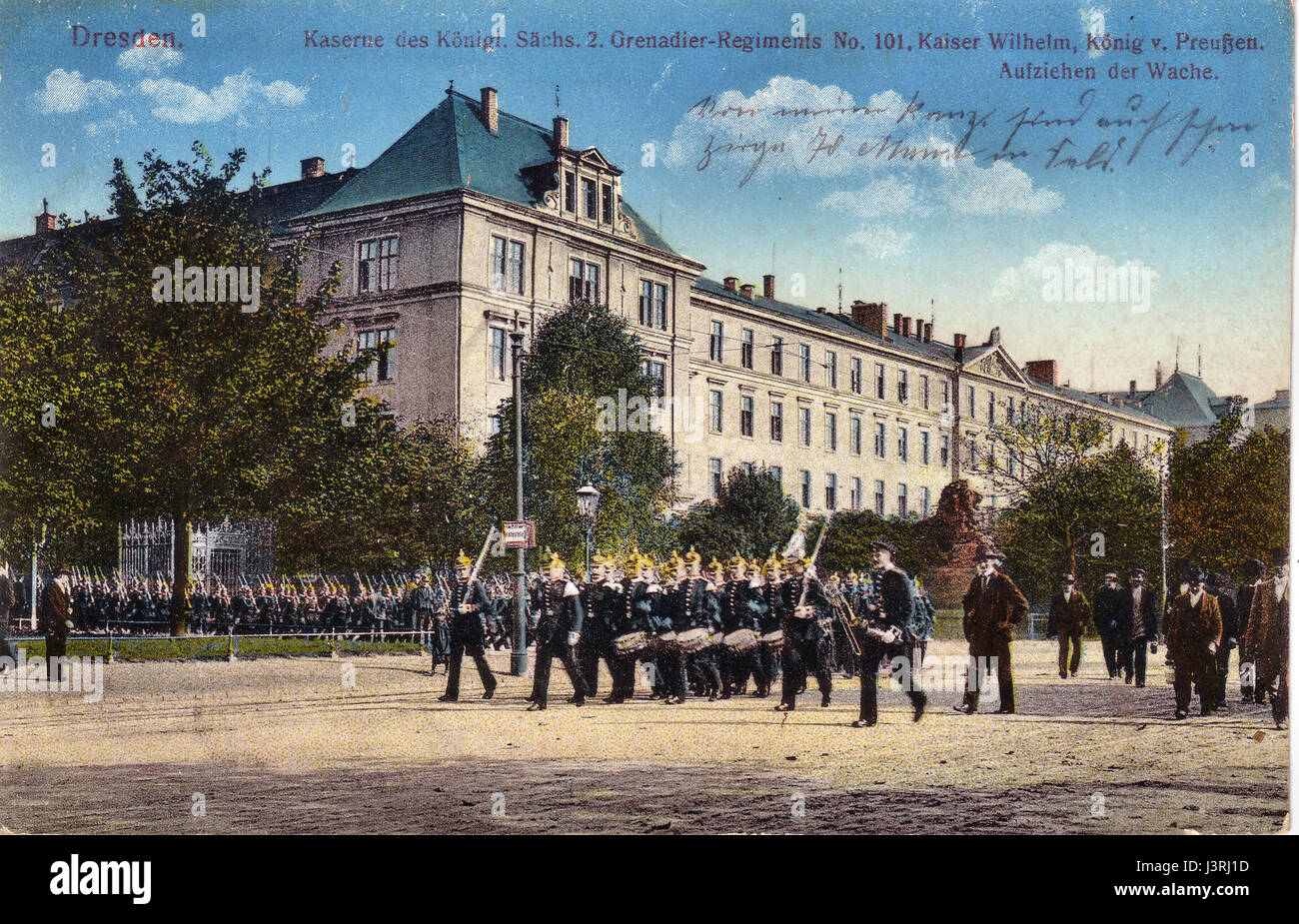 The Kaiser Grenadier Kaserne, constructed around 1914, was a ...