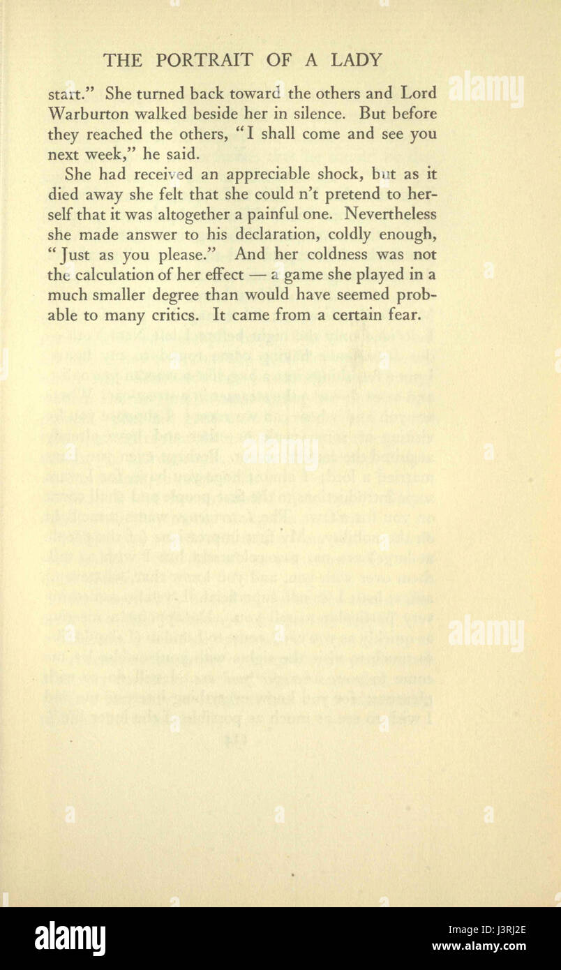 The Portrait of a Lady, written by Henry James, is a key work in ...