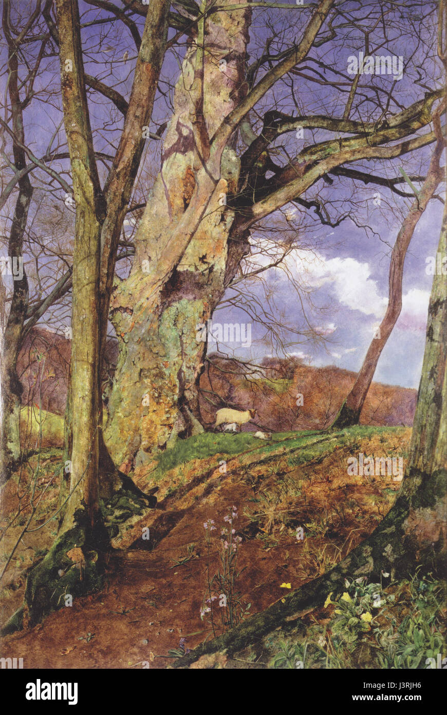 John William Inchbold, a 19th-century English artist, is known for his ...