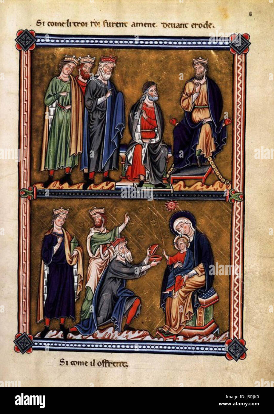 The Ingeborg Psalter is a medieval illuminated manuscript created in ...