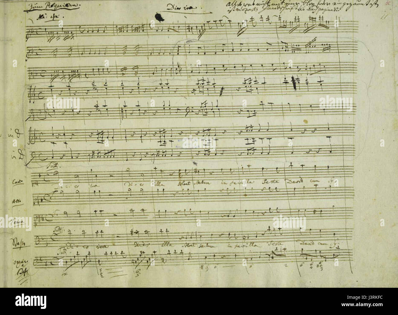 Requiem (mozart) hi-res stock photography and images - Alamy