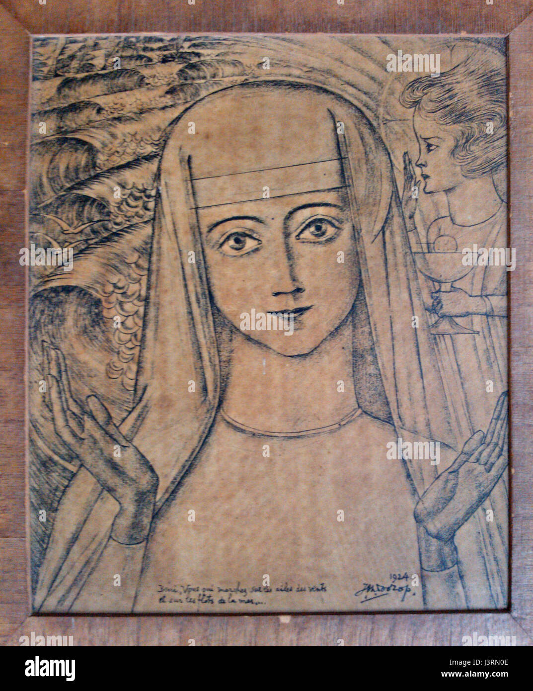 Jan Toorop's 1924 work reflects the stylistic transitions in his ...