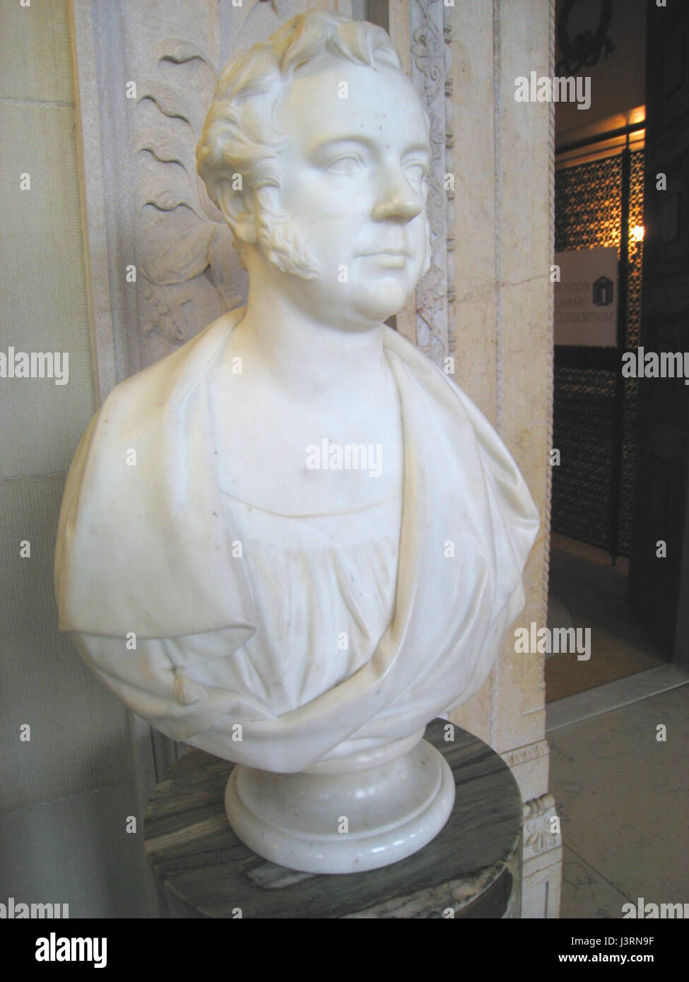 Joshua Bates, an American philanthropist, funded the creation of the ...