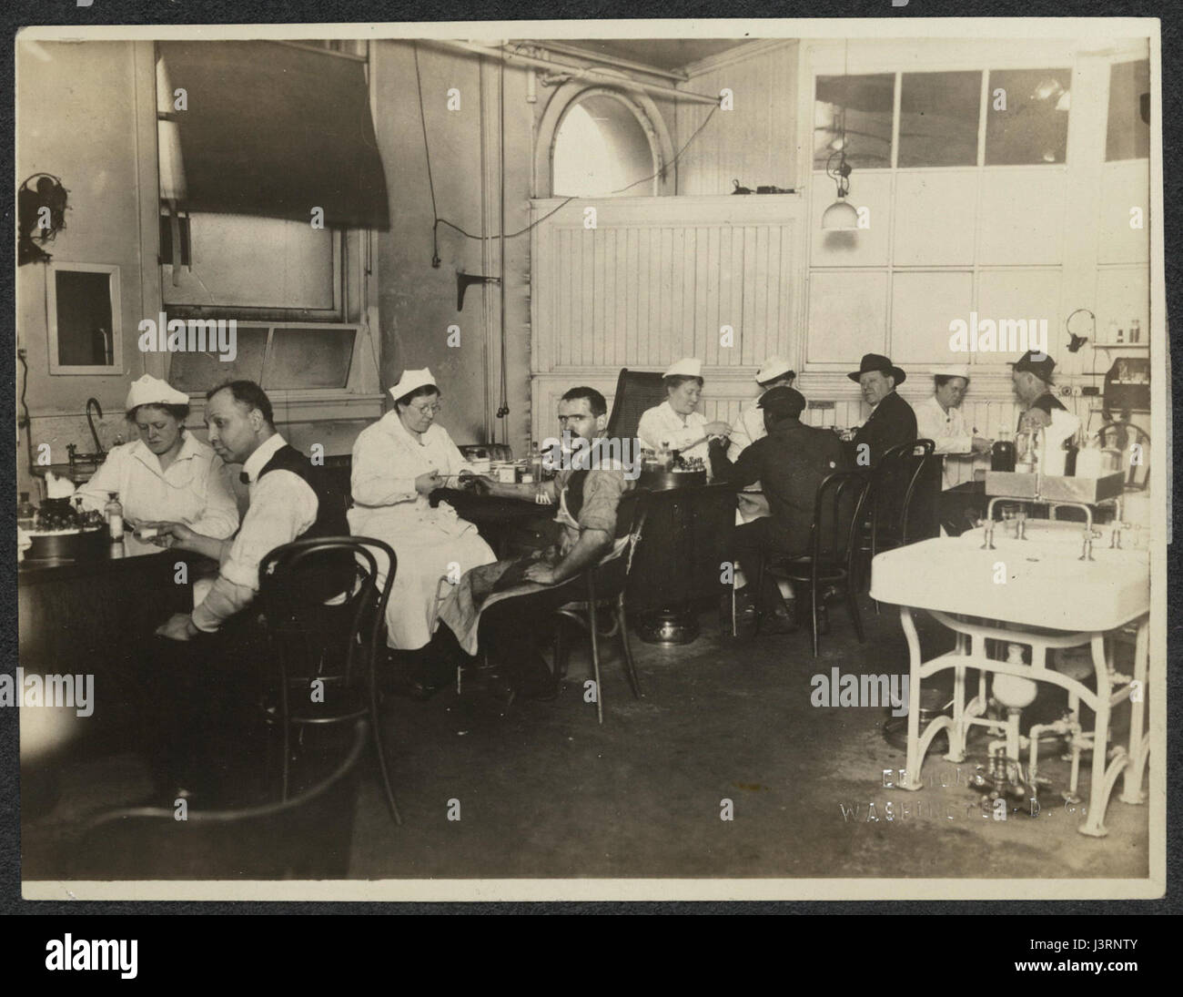 Welfare factories labor practices medicine working hygiene nurses hi ...